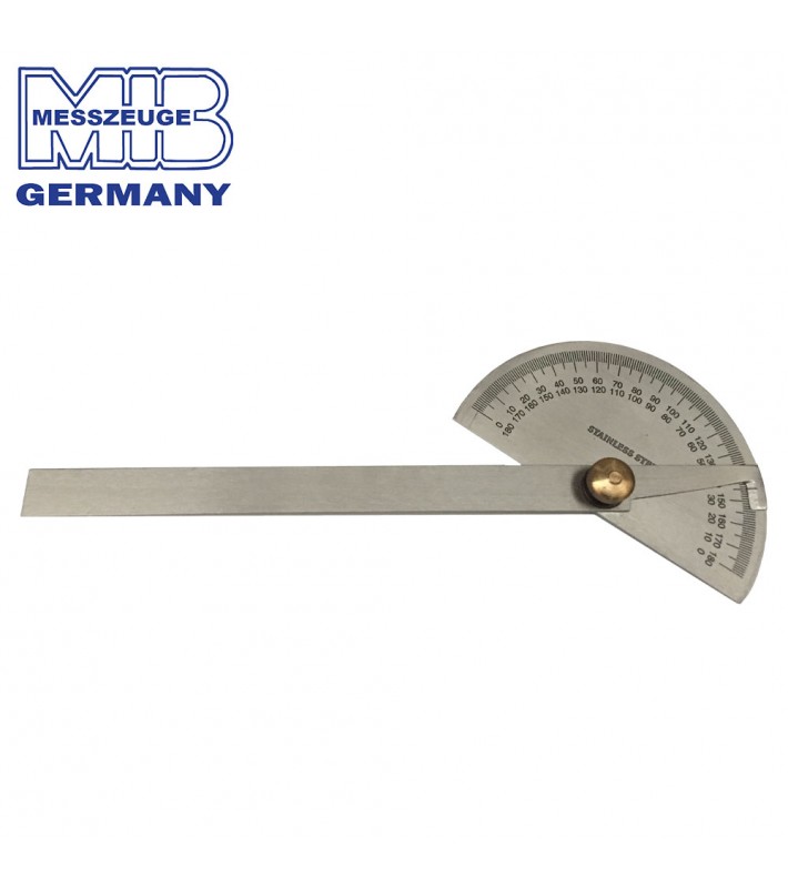 85x160/200mm Μοιρογνωμόνιο 0-180° MIB 05058026